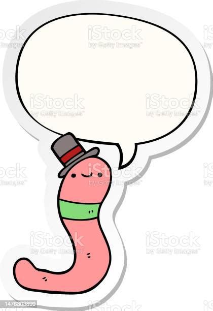 연설 거품 스티커와 귀여운 만화 벌레 귀여운에 대한 스톡 벡터 아트 및 기타 이미지 귀여운 기포 낙서 드로잉 Istock