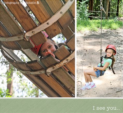 Photography By Michelle Swinging Through The Treetops Treetop Adventure Park