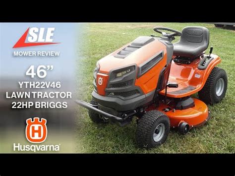 Review of Husqvarna YTH22V46 - 46" Lawn Tractor Mower - 22HP Briggs ...
