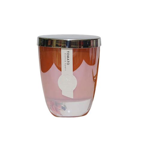 8 Oz Soy Scented Candle Glass Candle Jar With Lid