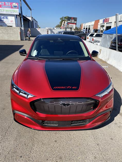 Gt Style Grill Vinyl For Mach E Premium Macheforum Ford Mustang Mach E News Owners