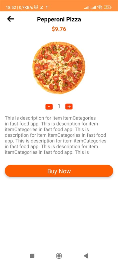 github hi uta27 fastfood order food app