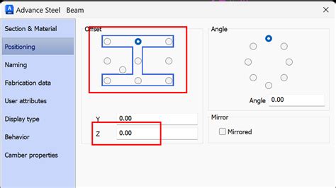 Exported Steel Beams From Revit To Sdnf File Lose The Section Top Alignment
