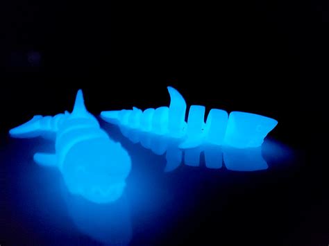3d Printable Articulated Shark・cults