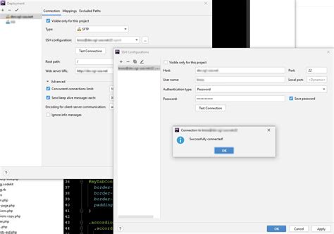 Ftp Sftp Eof While Reading Packet Error In Phpstorm Works Fine