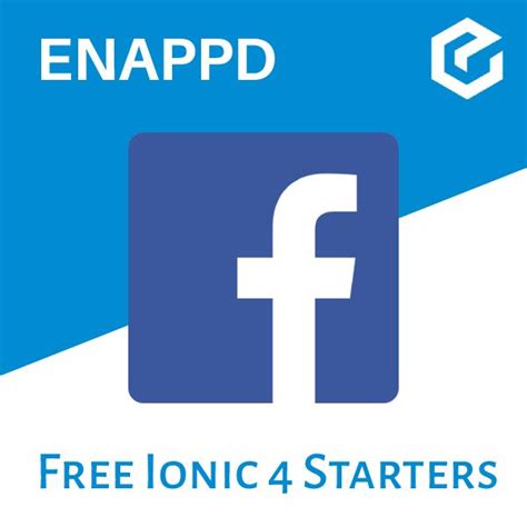Ionic 4 Facebook Login With Firebase Starter