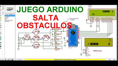 JUEGO ARDUINO NANO SALTA OBSTACULOS ARDUINO GAME JUMP YouTube