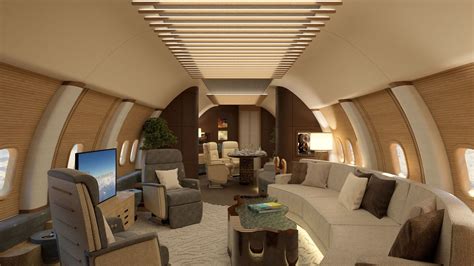 Private Jet Interior Layout