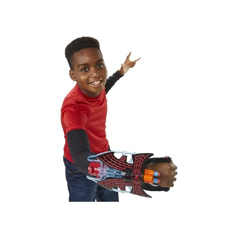 Hasbro Nerf Spider Man Verse Web Dart Blaster Miles Morales Tri Shot