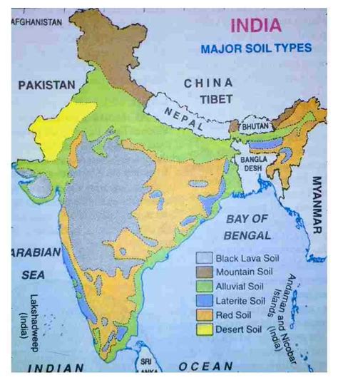Agro Ecological Soil Map Of India India Map India World Map Images