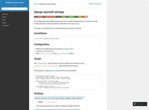 Django Queued Storage By Jazzband A Undefined Template Built At