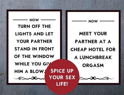 Sex Game Sex Challenges For Her Printable Sexy Card Game Sexytoy