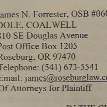 Dole Coalwell Attorney Updated July 2026 810 Se Douglas Ave