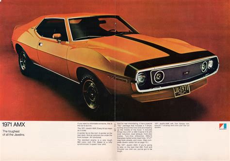 1971 Amc Sales Brochure