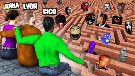 LABIRINTO DEI NEXTBOT NASCONDINO CON I MOSTRI SU GMOD YouTube
