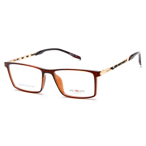 Grey Jack Stylish Brand Design Eyeglasses Frame Classic Rectangle Tr90