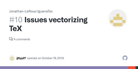 Issues Vectorizing Tex · Issue 10 · Jonathan Lerouxiguanatex · Github