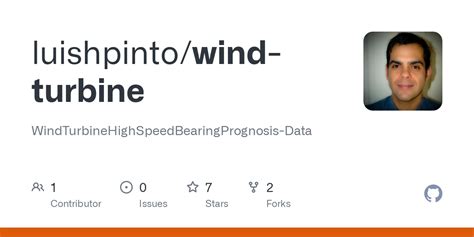 Github Luishpintowind Turbine Windturbinehighspeedbearingprognosis Data