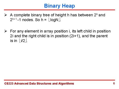 priority queue and binary heap neil tang 02122008