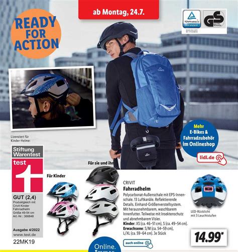 Crivit Fahrradhelm Angebot Bei Lidl 1Prospekte De