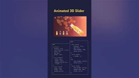 Create Website Animated With 3d Images Using Html And Css Css Htmlcss