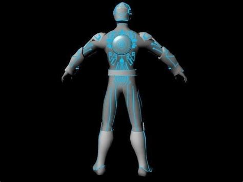 3d Model Tron Classic Vr Ar Low Poly Ma Mb