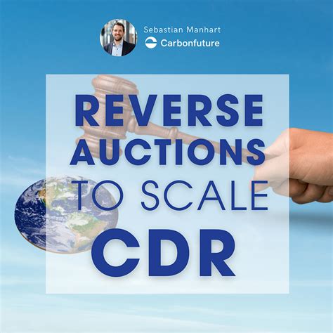💶 Reverse Auctions To Scale Carbon Dioxide Removal Cdr 💶