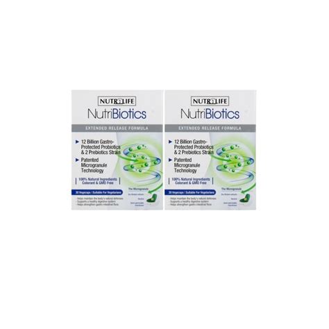 Nutrilife Nutribiotics Twin Pack 2 X 30s Guardian Singapore