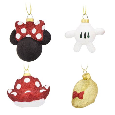 Disney Store 4 Minnie Mouse Christmas Tree Decoration Shop The Mouse