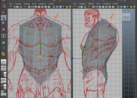 Creating Hulk Using Maya And Zbrush Part 1 Envato Tuts