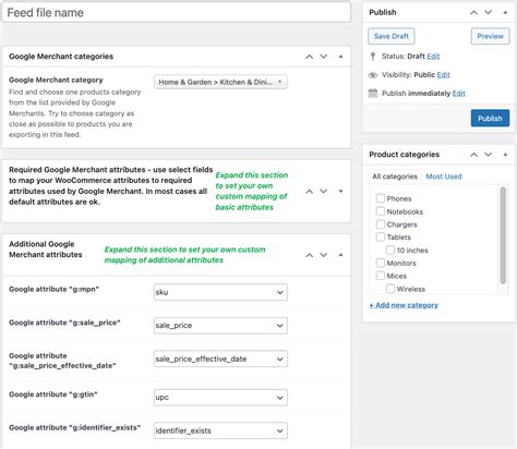 How To Generate WooCommerce Google Product Feed
