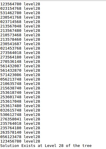 Java Modifying This 8 Puzzle Code To Print The Intermediate States To