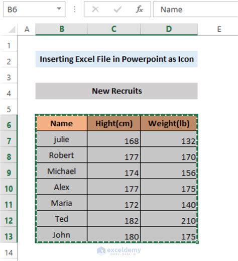 How To Insert An Excel File Into Powerpoint As An Icon Exceldemy