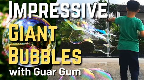 Make The Best Diy Homemade Bubble Recipe With Guar Gum Step By Step