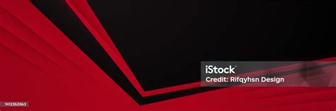 빈 공간 디자인이있는 추상적 인 빨간색과 검은 색 종이 컷 배경 현대 미래 배경 방문 페이지 책 표지 브로셔 전단지 잡지 모든 브랜딩 배너 헤더 프리젠 테이션 및 벽지