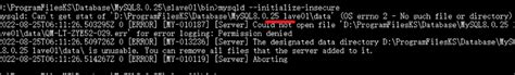 Mysql Server环境安装