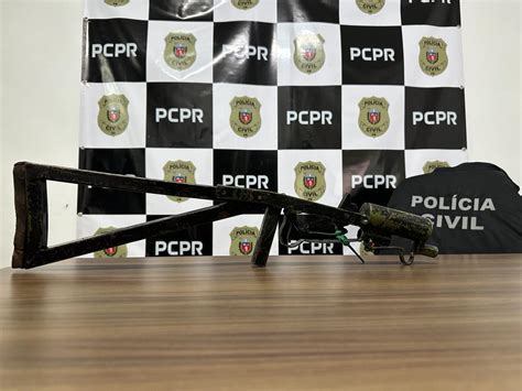 Pcpr Prende Homem Por Posse Irregular De Arma De Fogo Polícia Civil