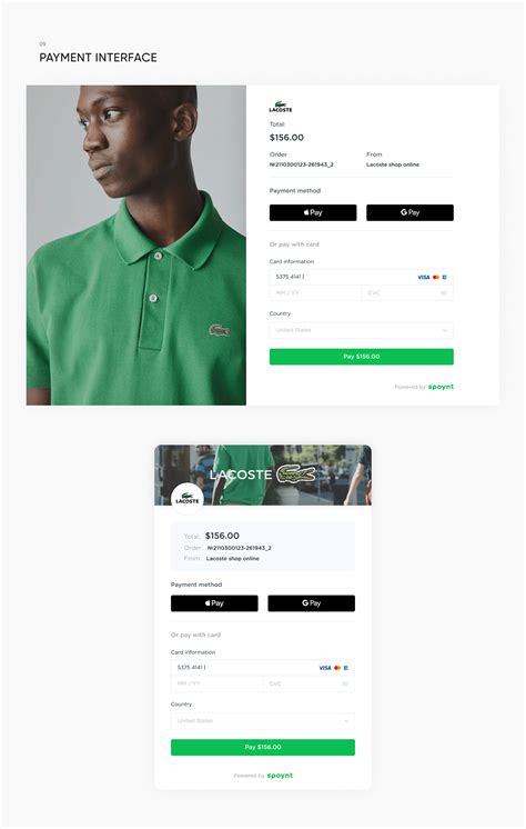 Ui Ux Web Design Spoynt Payment System Behance