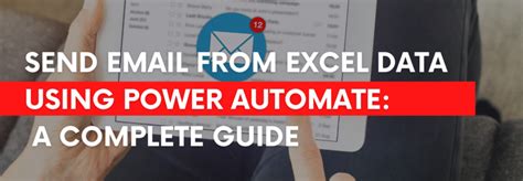 How To Send Email From Excel Data Using Power Automate