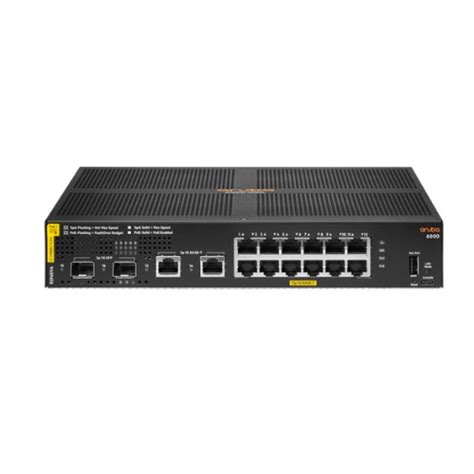 Thiết Bị Mạng Aruba 6000 12g Class4 Poe 2g 2sfp 139w Switch