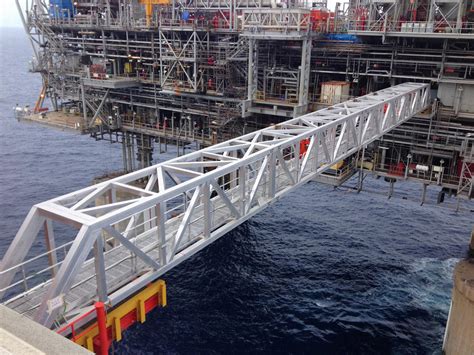 Offshore Platform Custom Pedestrian Bridge Project Maadi