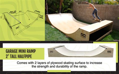 Oc Ramps Garage Mini Ramp 16 X 8 X 2 A 2 Foot High