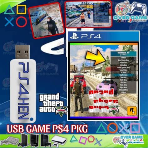 Jual Game Ps Hen Gta Mod Subtitle Indo Pkg Via Flashdisk Shopee