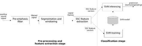 Flowchart Of The Pre Processing Feature Extraction And Classification