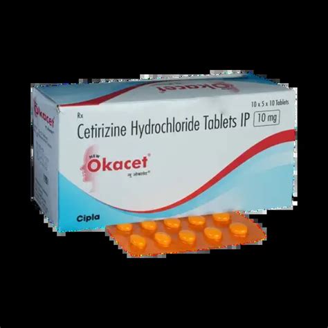 New Okacet Tablet View Usage Side Effects Price And Subtitute Egmedi