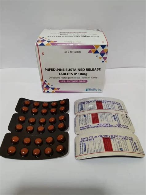 Healthynife Xr Nifedipine Sustained Release Tablets Ip At Best Price In Mumbai