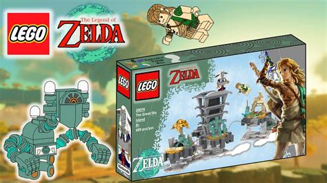 Fan Recreates The Great Sky Island From Tears Of The Kingdom In LEGO