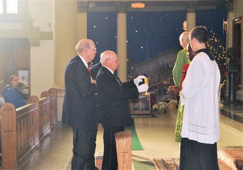 Chalice Presentation Sacred Heart Knights Of Columbus