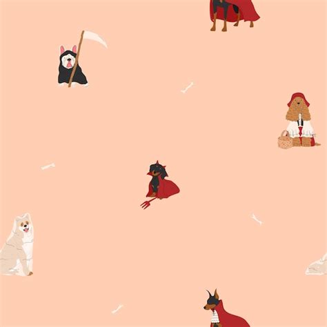 무료로 다운로드 가능한 귀여운 강아지 배경화면 벡터 And 일러스트 Freepik