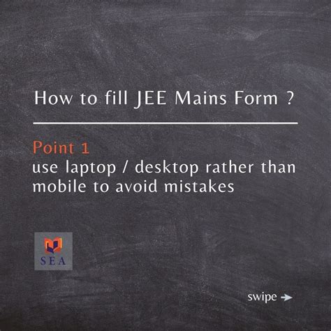 How To Fill Jee Mains Form Without Sea Career Counseling